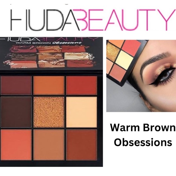 HUDA BEAUTY | Makeup | New Huda Beauty Warm Brown Obsessions Eyeshadow ...